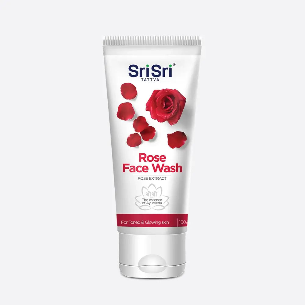 Rose Face Wash | Natural Skin Care | Sri Sri Tattva Ayurveda