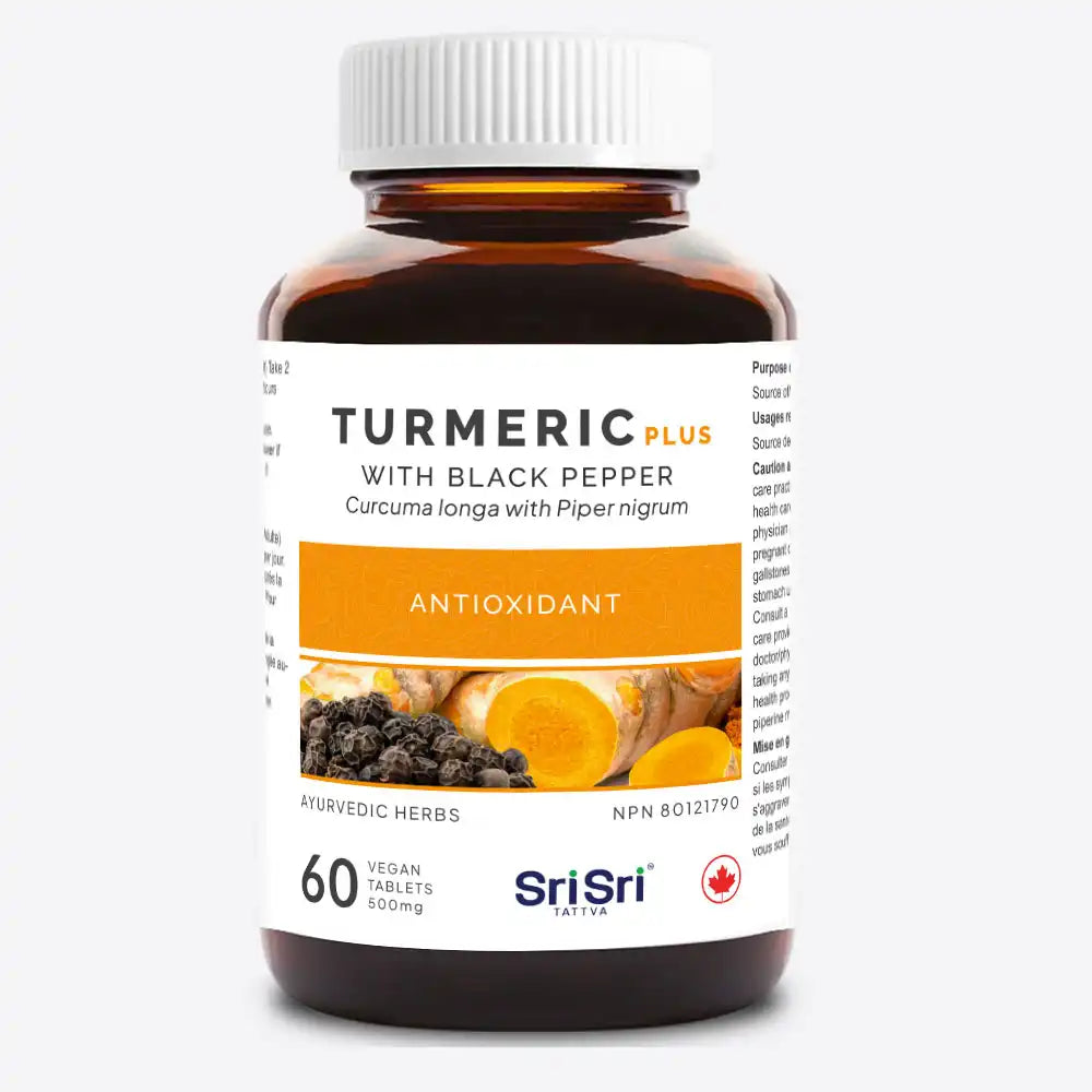 Turmeric Plus Black Pepper | Sri Sri Tattva Ayurveda